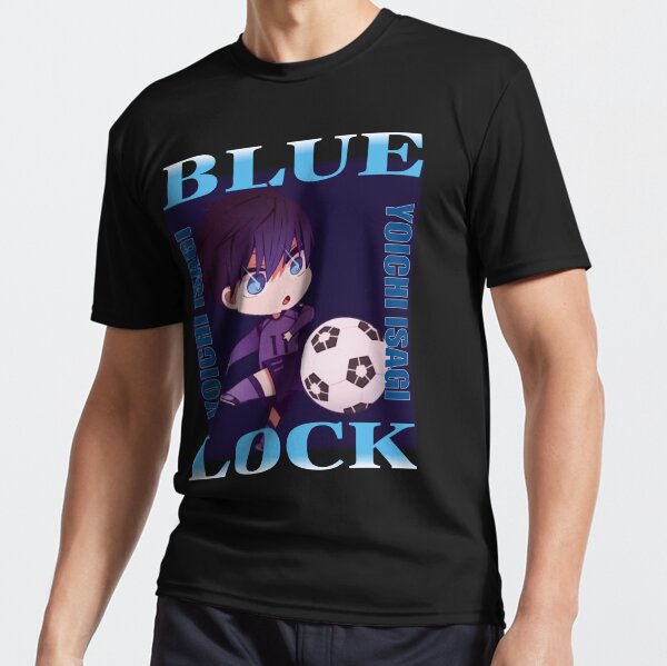 "Yoichi Isagi, Blue Lock Anime Blue Lock Manga Anime " Active T-Shirt ...