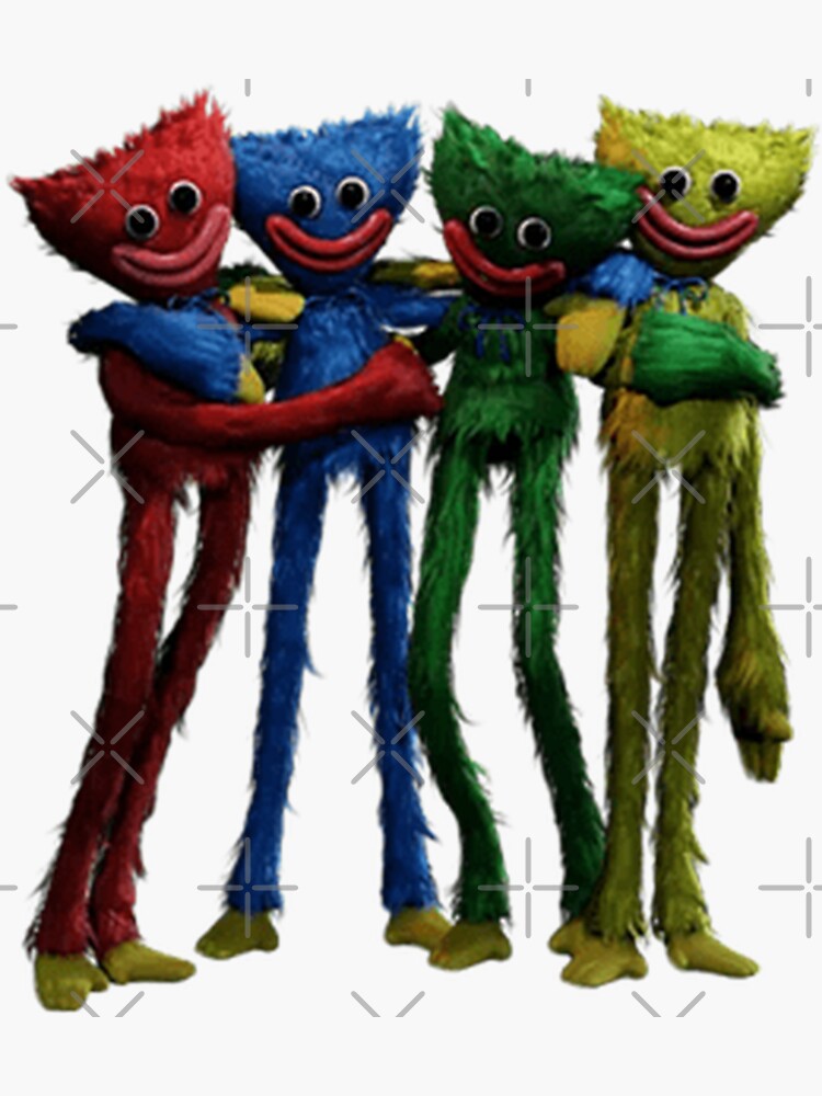 "Mini Huggies - Poppy Playtime " Sticker for Sale by Tornado04 | Redbubble