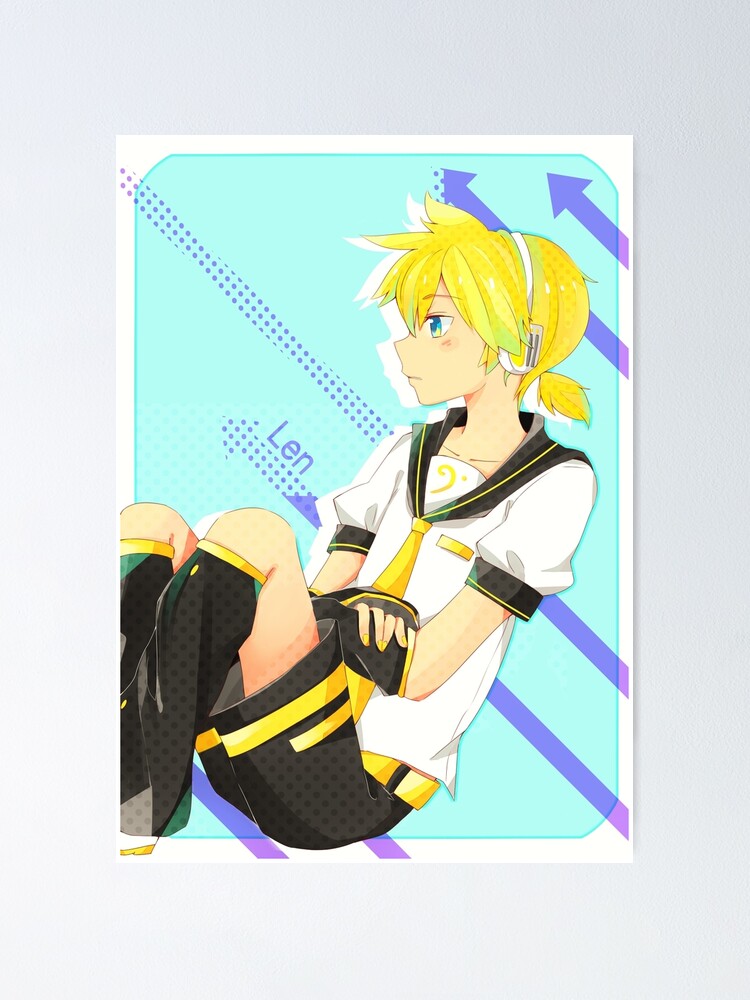 "Len Kagamine" Poster by Kairi-rin | Redbubble
