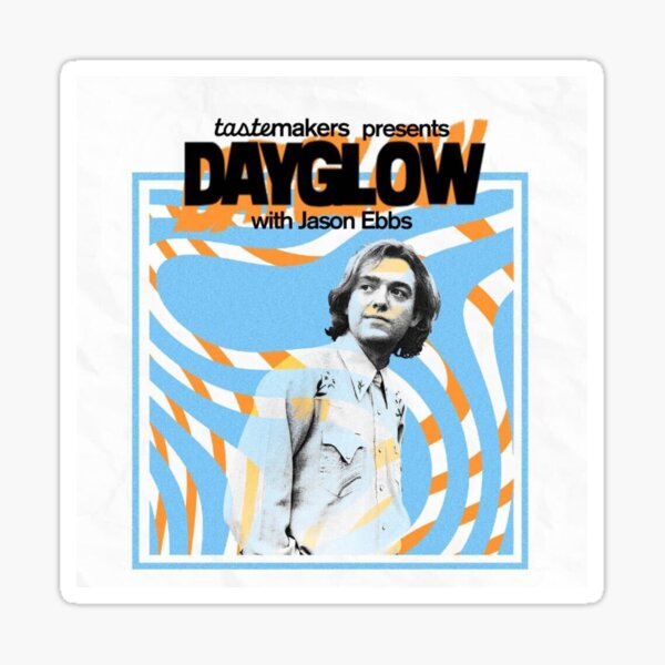 "day glow " Sticker for Sale by creative-spaces | Redbubble