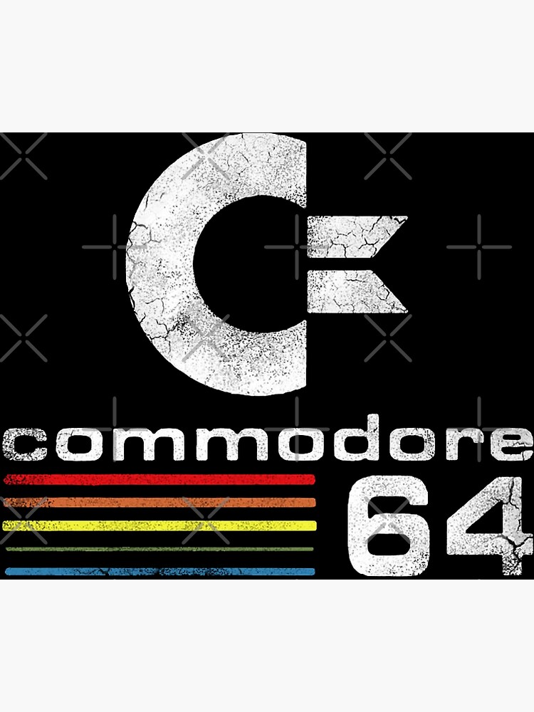 "Retro Commodore Logo" Poster for Sale by DLutfy | Redbubble