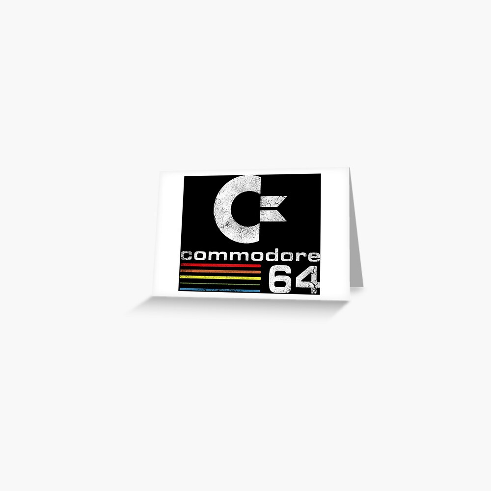 "Retro Commodore Logo" Greeting Card for Sale by DLutfy | Redbubble