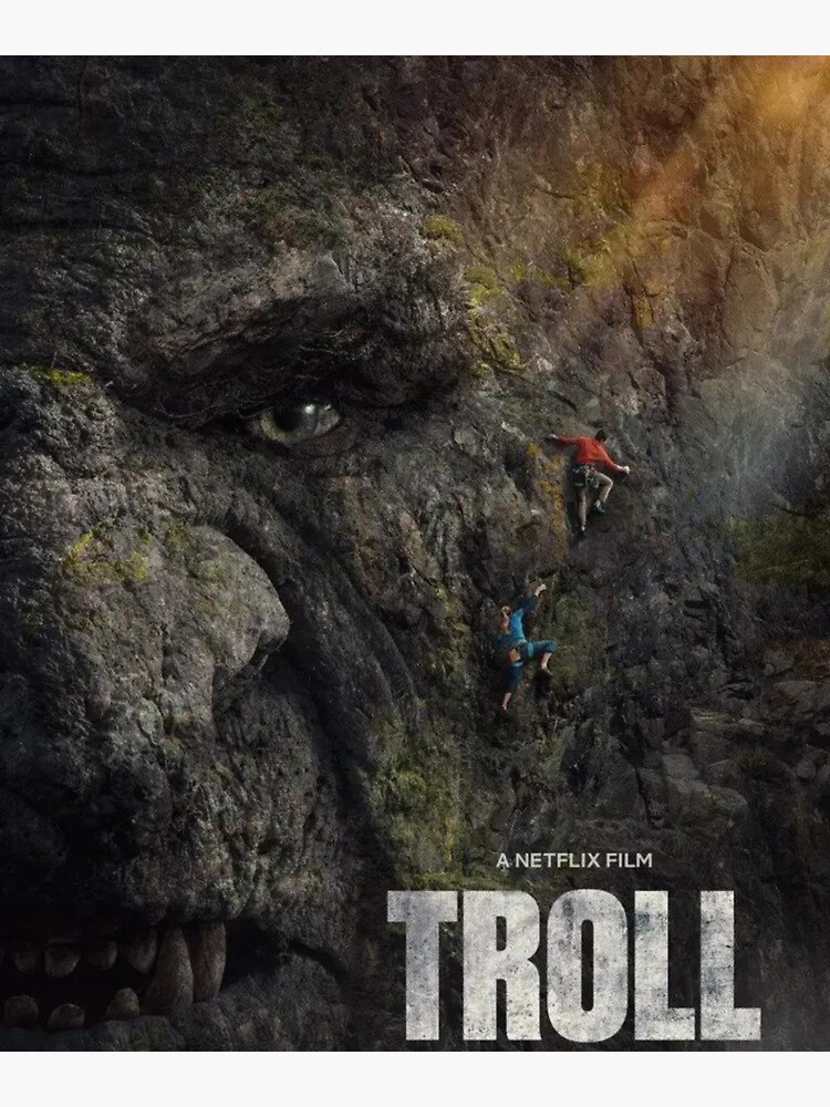 "Troll Netflix" Sticker for Sale by URBANHEROMEN | Redbubble