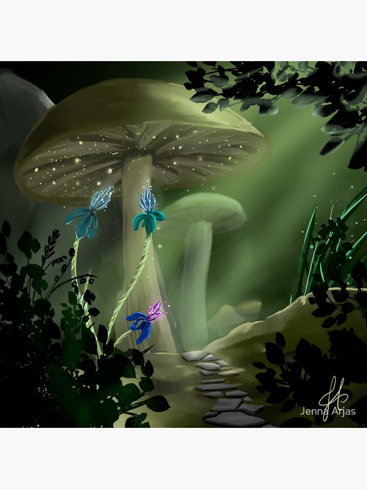 "A Little Secret Path " Sticker for Sale by JennasForest | Redbubble