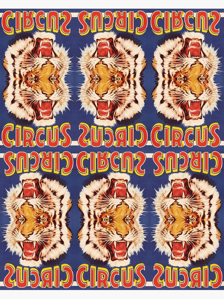 "ACID BATH Tiger HERO | Mirror Psychic | Tiger Circus Popart | Vintage ...