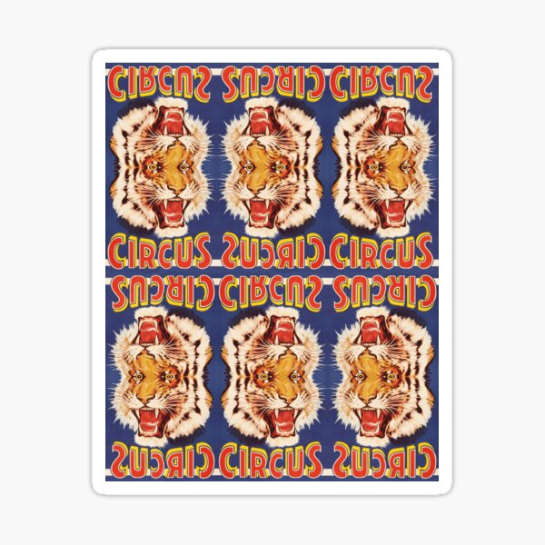 "ACID BATH Tiger HERO | Mirror Psychic | Tiger Circus Popart | Vintage ...