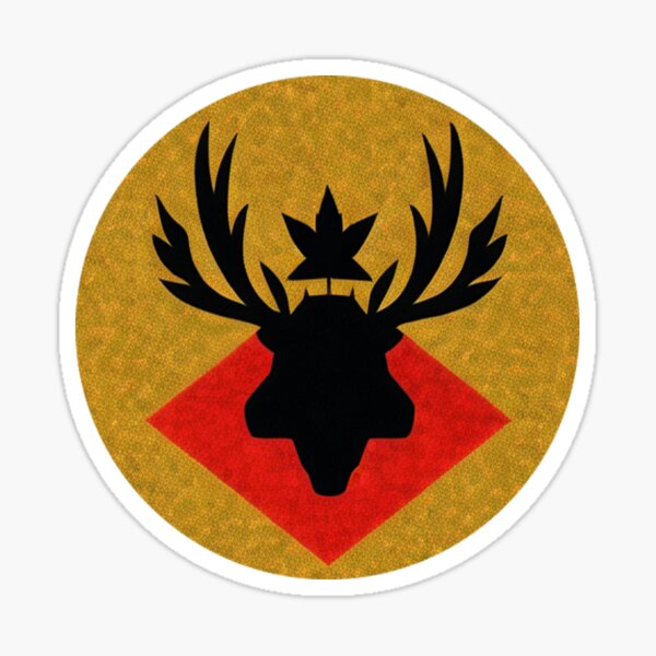 "Canadian Moose Logo" Sticker for Sale by Pluieville1234 | Redbubble