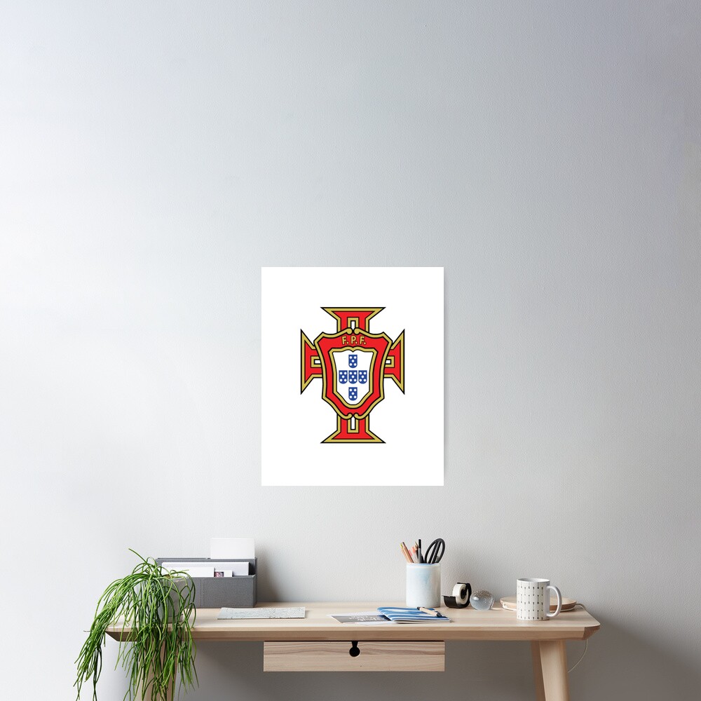 "Portugal National Team Logo" Poster for Sale by URBANHEROMEN | Redbubble