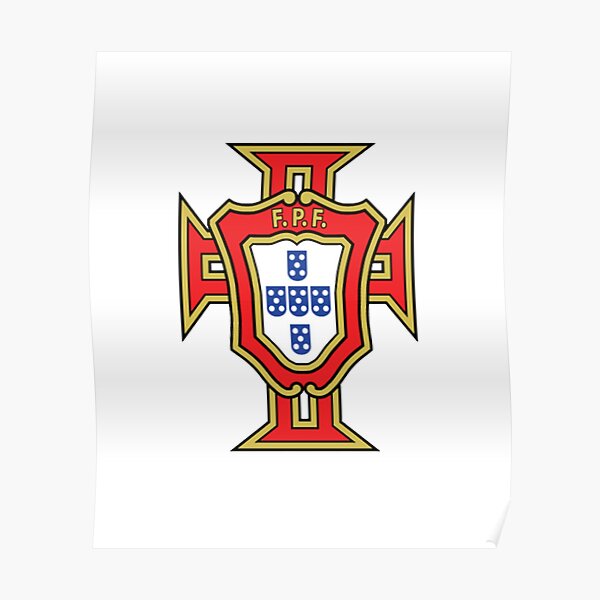 "Portugal National Team Logo" Poster for Sale by URBANHEROMEN | Redbubble