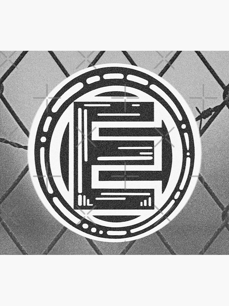 "Equality Circle E Symbol With Fence Background" Sticker for Sale by ...