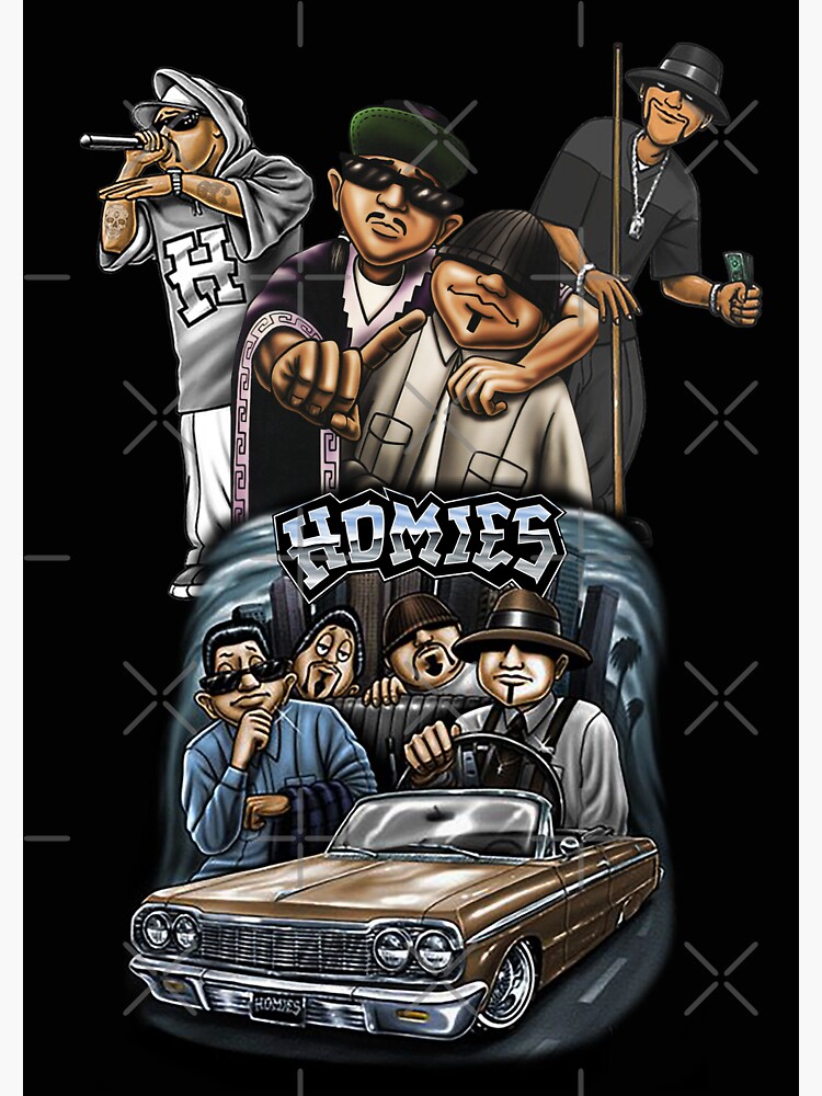 "Lil Homies " Sticker for Sale by EnviousObjects2 | Redbubble