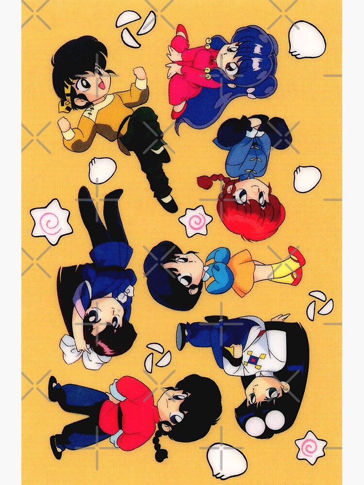 "Ranma ½ CHIBI KAWAII" Sticker for Sale by GroupieClub | Redbubble
