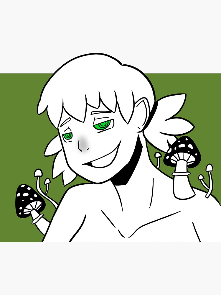 Mushroom Girl Sticker For Sale By Brandymari Redbubble