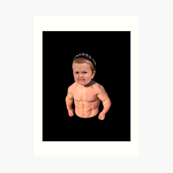 "hasbulla hasbulla, tik tok, team hasbulla, fighter, " Art Print for ...