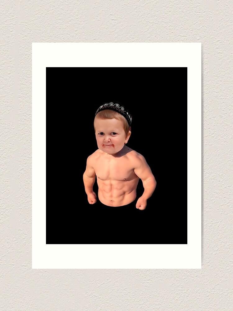 "hasbulla hasbulla, tik tok, team hasbulla, fighter, " Art Print for ...