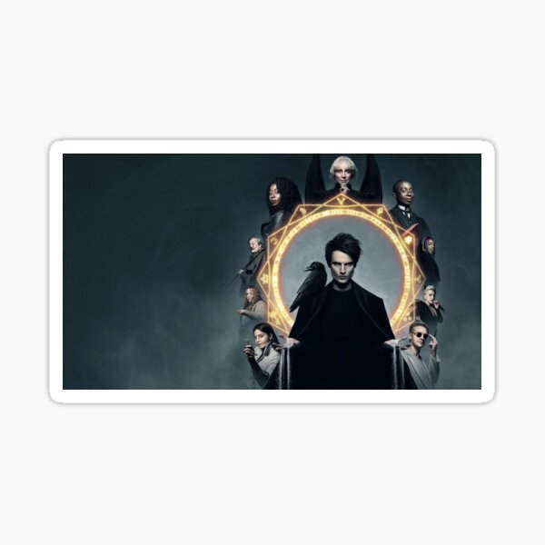 "Sandman wallpaper" Sticker for Sale by Leyzel | Redbubble