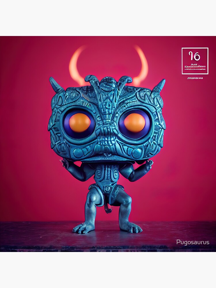 "Ancient Gods & Demons (imaginary) Pops series" Sticker for Sale by ...