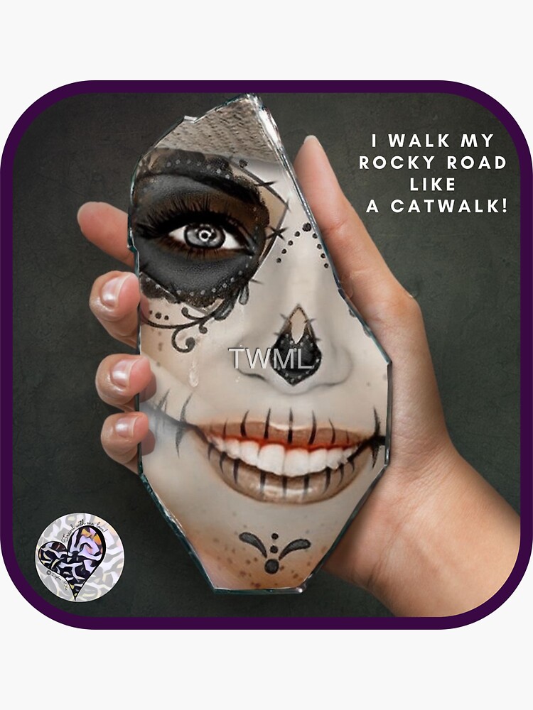 "Catwalk!" Sticker for Sale by TWML | Redbubble