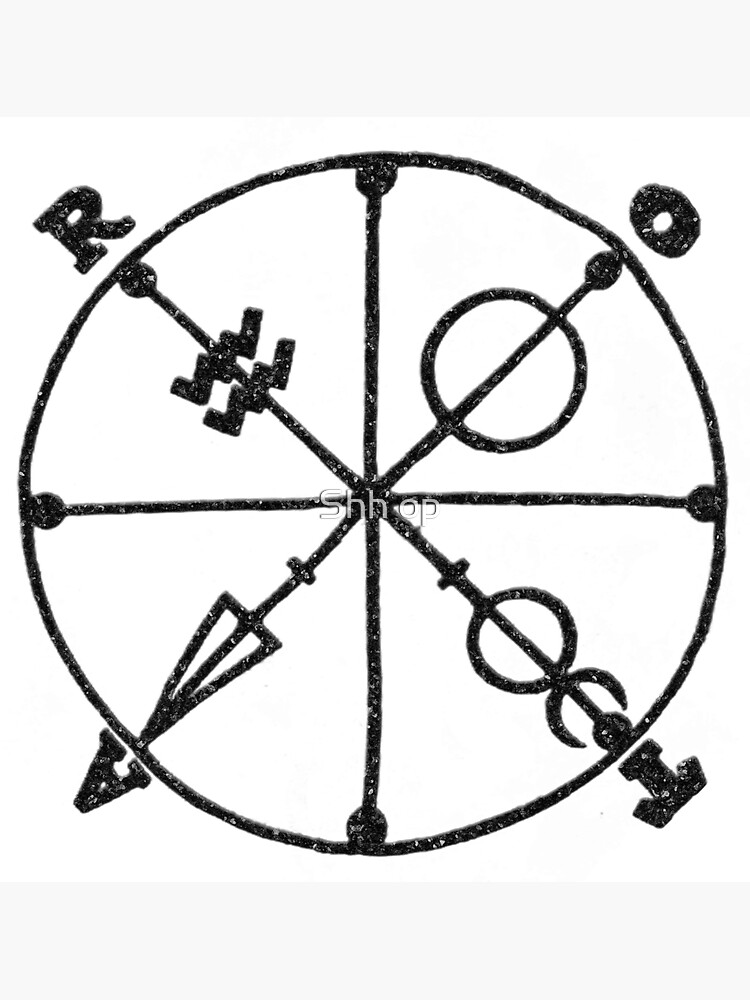 "ROTA" Sticker for Sale by shhevaun | Redbubble