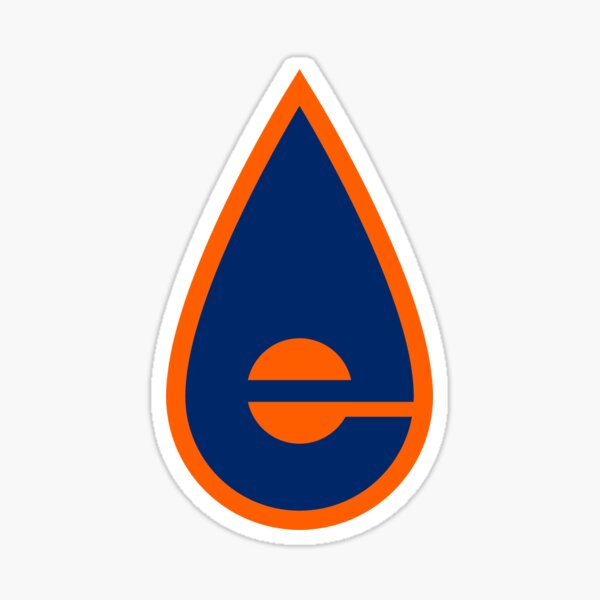 "Retro Edmonton Hockey Logo Sticker" Sticker for Sale by ...