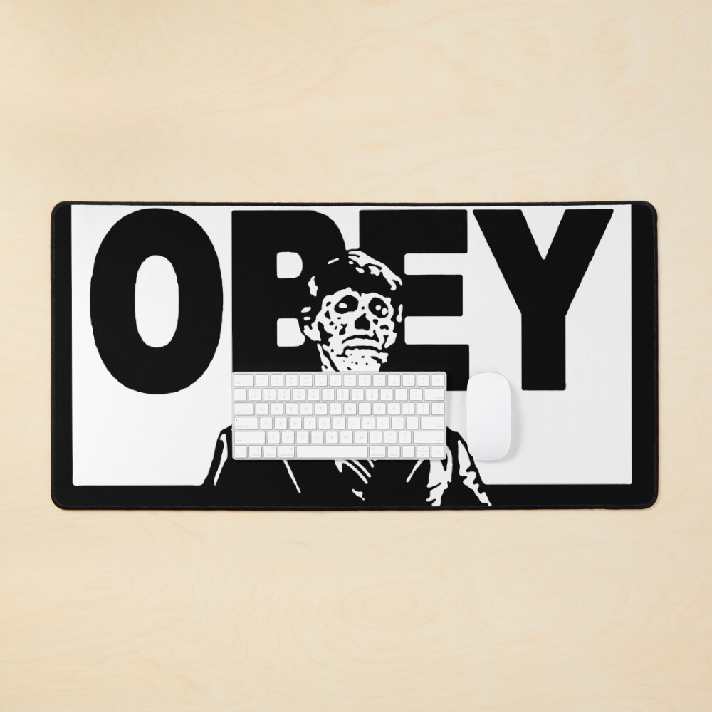 "Obey" Sticker for Sale by LordNeckbeard | Redbubble