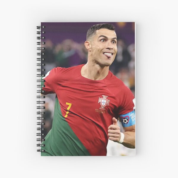 "Cristiano Ronaldo - Portugal 2022" Spiral Notebook for Sale by ...