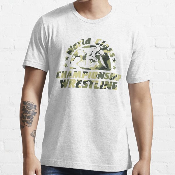 "World Class Championship Wrestling in camo" T-shirt for Sale by ...