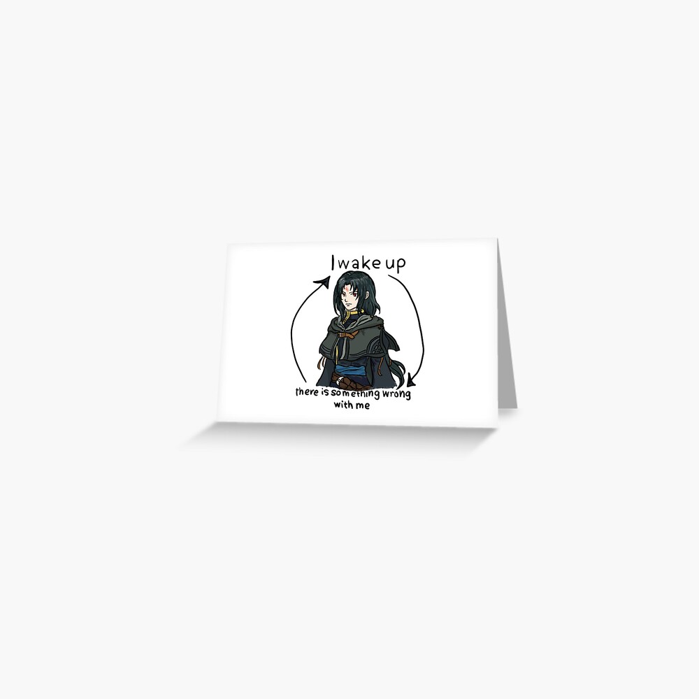 "Soren fire emblem edgy emo meme" Greeting Card for Sale by ...