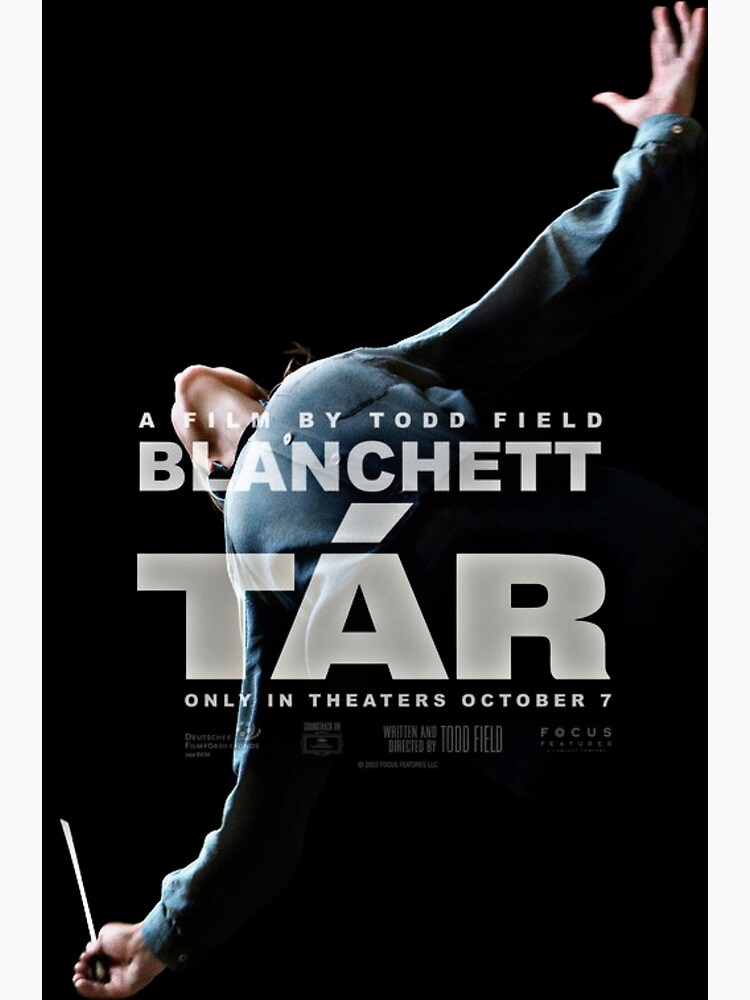 "Tar movie 2022" Poster for Sale by Aniatom | Redbubble