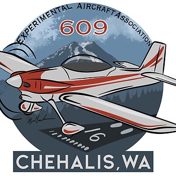 "EAA Chapter 609 Chehalis Washington" Sticker for Sale by Michael ...