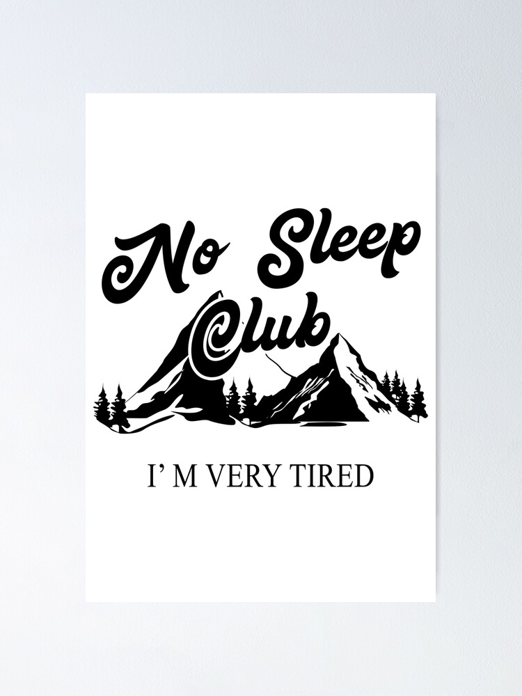 "Colleen Ballinger Merch No Sleep Club" Poster for Sale by YarDoonya ...