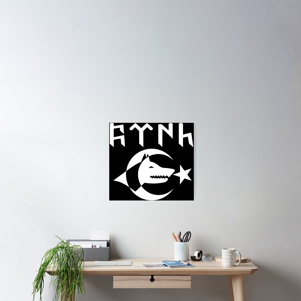 "Tengri Turkey flag" Poster for Sale by emeksedesign | Redbubble