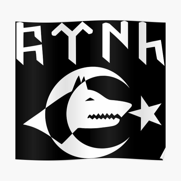 "Tengri Turkey flag" Poster for Sale by emeksedesign | Redbubble