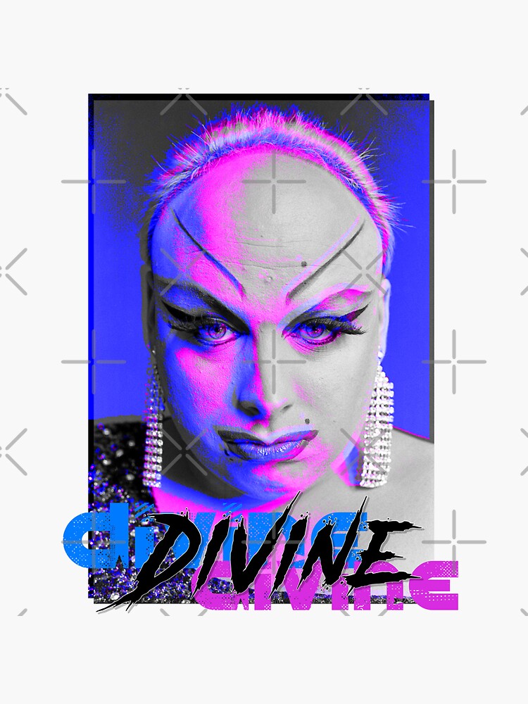 "Divine" Sticker for Sale by McDolphinJuice | Redbubble