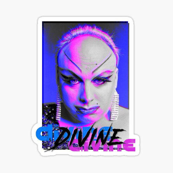 "Divine" Sticker for Sale by McDolphinJuice | Redbubble