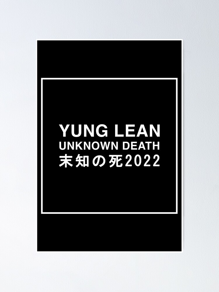 "Yung Lean Merch Unknown Death Square" Poster for Sale by YarDoonya ...