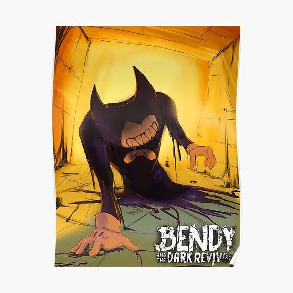 "bendy and the dark revival" Poster for Sale by SP-Gamers | Redbubble
