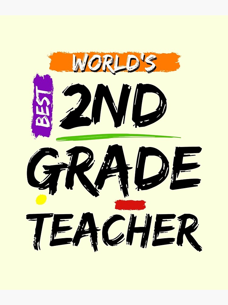 "2nd Grade Teacher Appreciation" Poster for Sale by superteachers ...