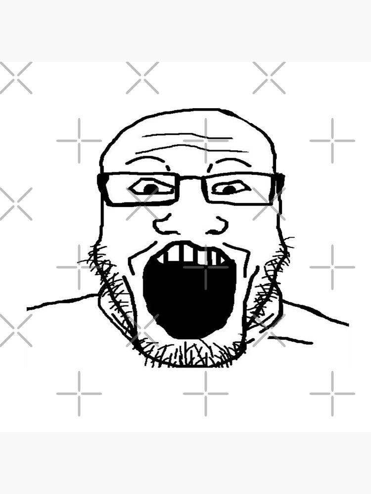 "Markiplier Soyjak" Poster for Sale by Rolf1 | Redbubble