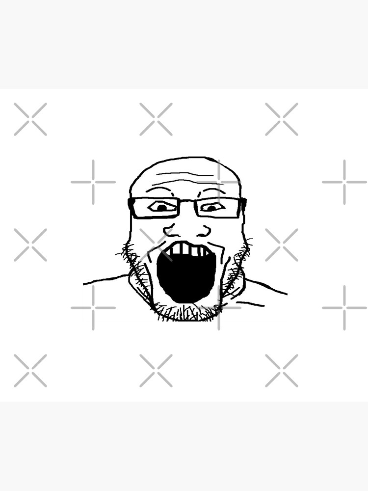 "Markiplier Soyjak" Throw Blanket for Sale by Rolf1 | Redbubble