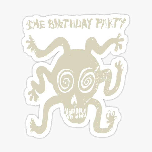 "The Birthday Party - iconic demonhead graphic, for the legendary ...