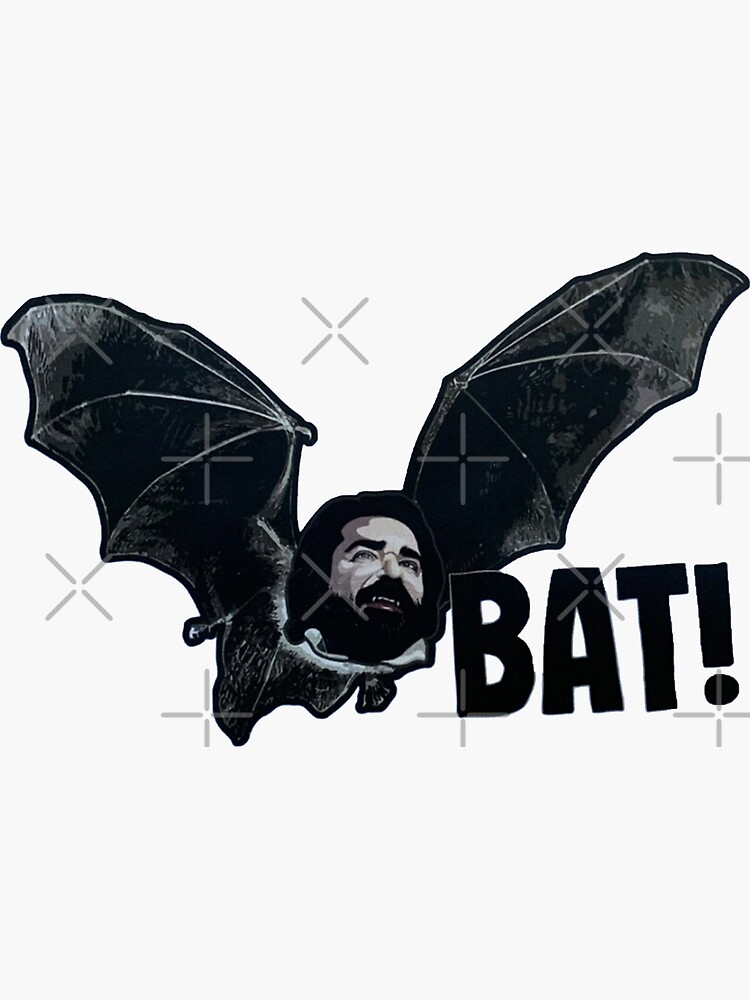 "What We Do In The Shadows Bat! Design" Sticker for Sale by ...