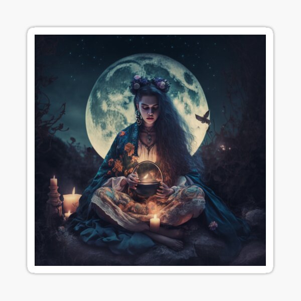 "Winter Solstice ritual " Sticker for Sale by BexStix | Redbubble