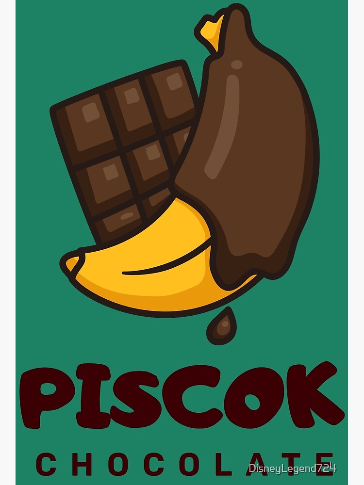 "Piscok Chocolate Logo" Poster for Sale by DisneyLegend724 | Redbubble