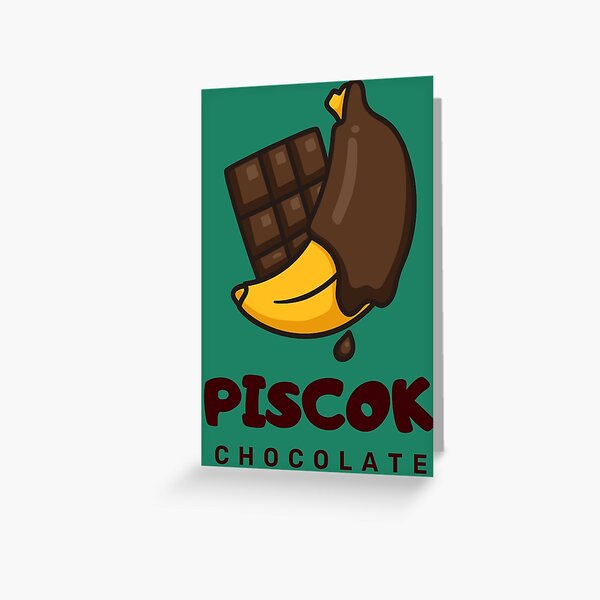 "Piscok Chocolate Logo" Greeting Card for Sale by DisneyLegend724 ...