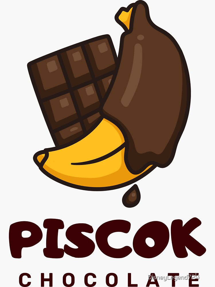 "Piscok Chocolate Logo" Sticker for Sale by DisneyLegend724 | Redbubble