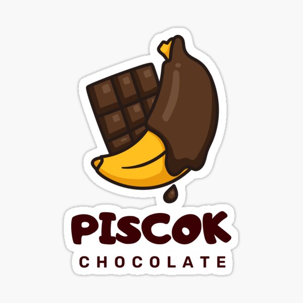 "Piscok Chocolate Logo" Sticker for Sale by DisneyLegend724 | Redbubble