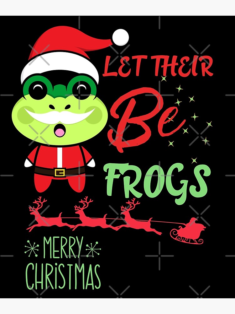 "Kawaii Frog Christmas" Poster for Sale by Celebrity-go | Redbubble