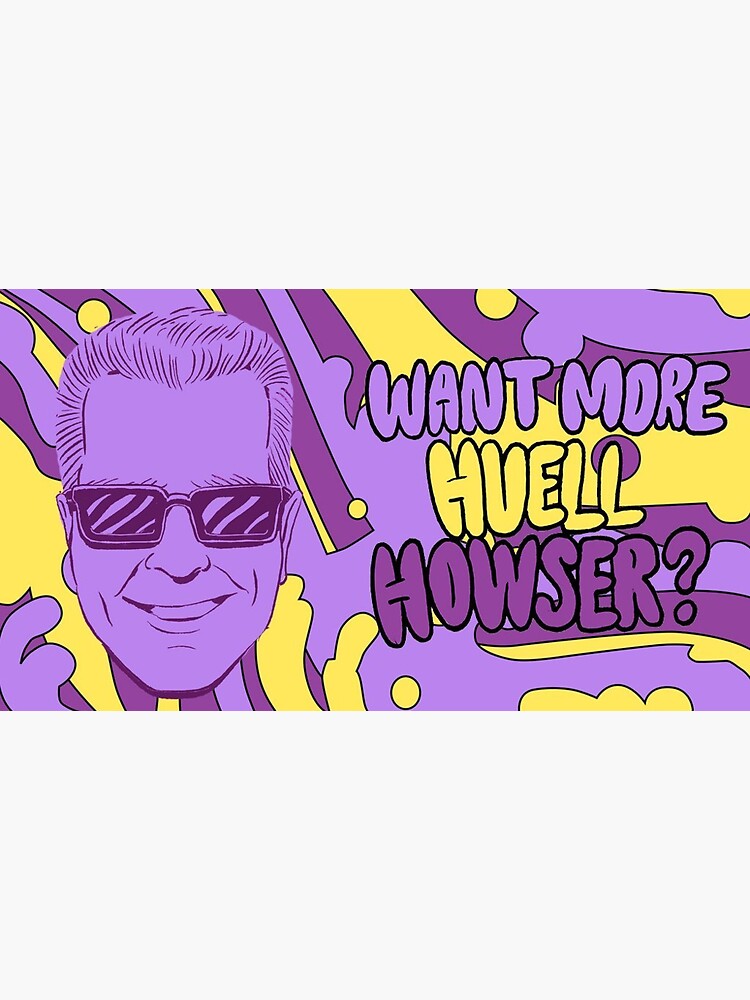 "huell howser is california s gold" Sticker for Sale by skills-poster ...