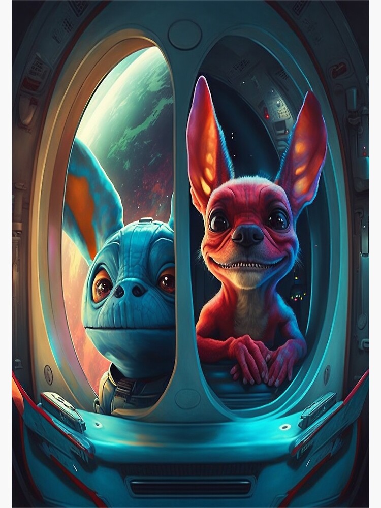 Póster «Bella AMG - Lilo y Stitch realistas (Edición #1)» de BellaILY ...